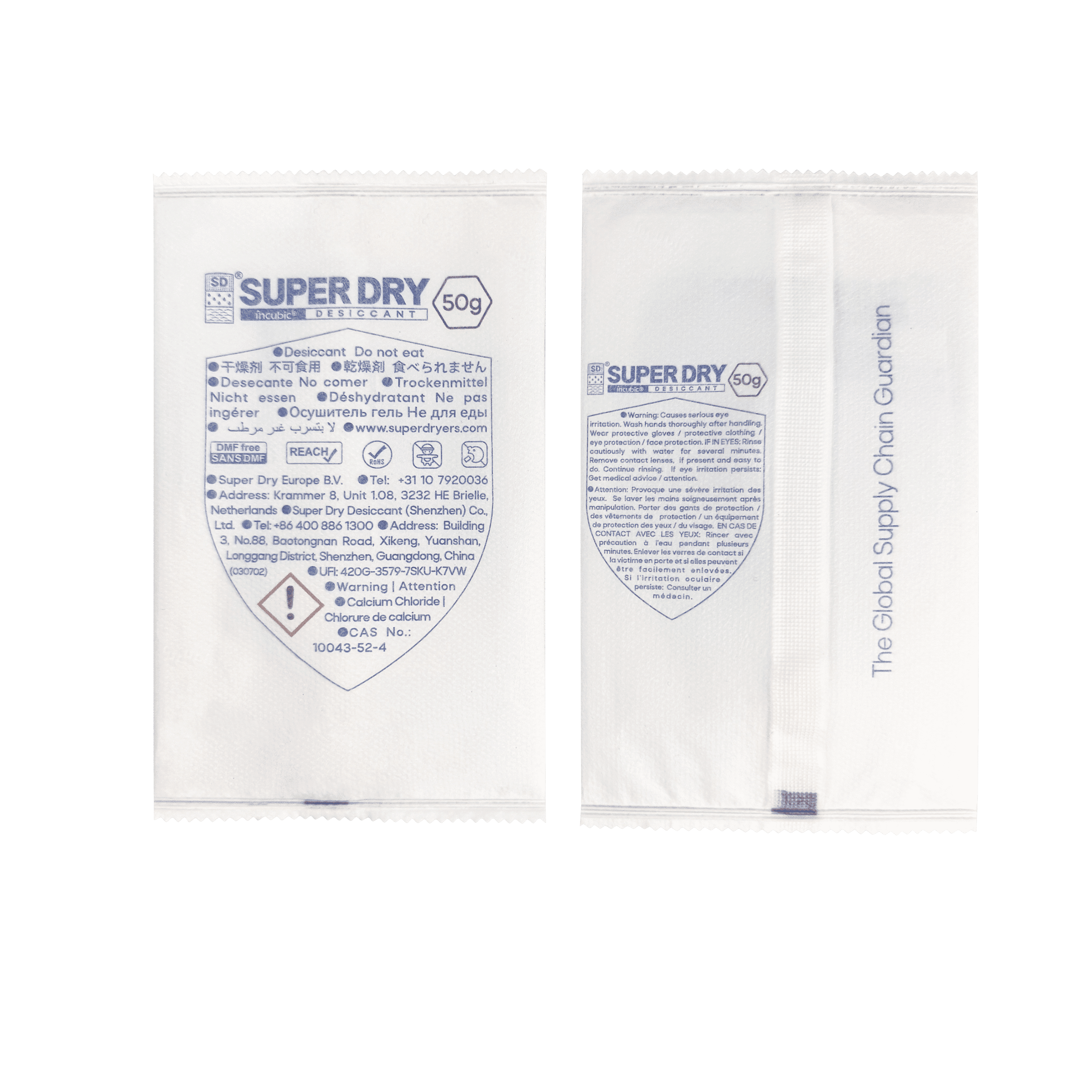 In-box Desiccants - Super Dry